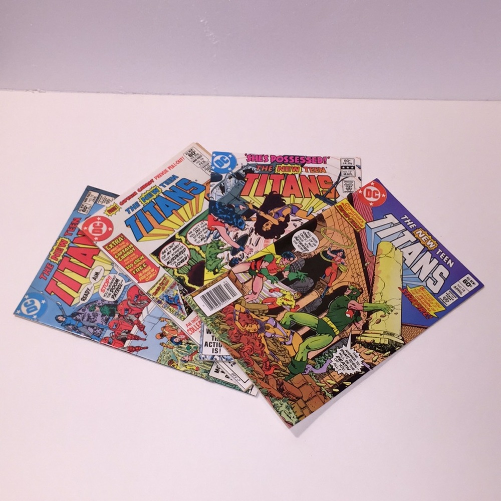 The New Teen Titans #15, #16, #17, #18. 1982 - Gem